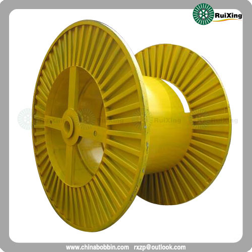 Corrugated steel spool for wire stranding machine Big steel corrugated ...